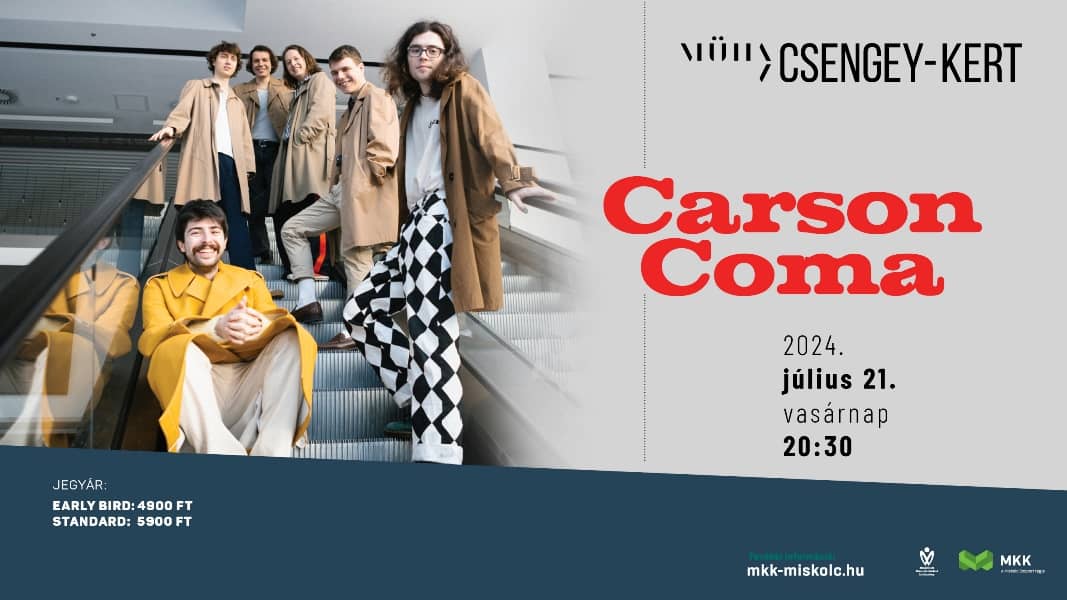 Carson Coma Koncert 2024 Miskolc - GOTRAVEL