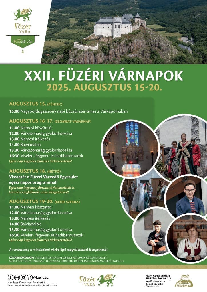 Füzéri Várnapok 2025 - GOTRAVEL