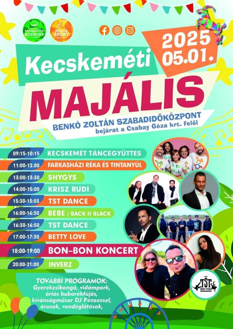 Kecskemét Majális 2025 - GOTRAVEL