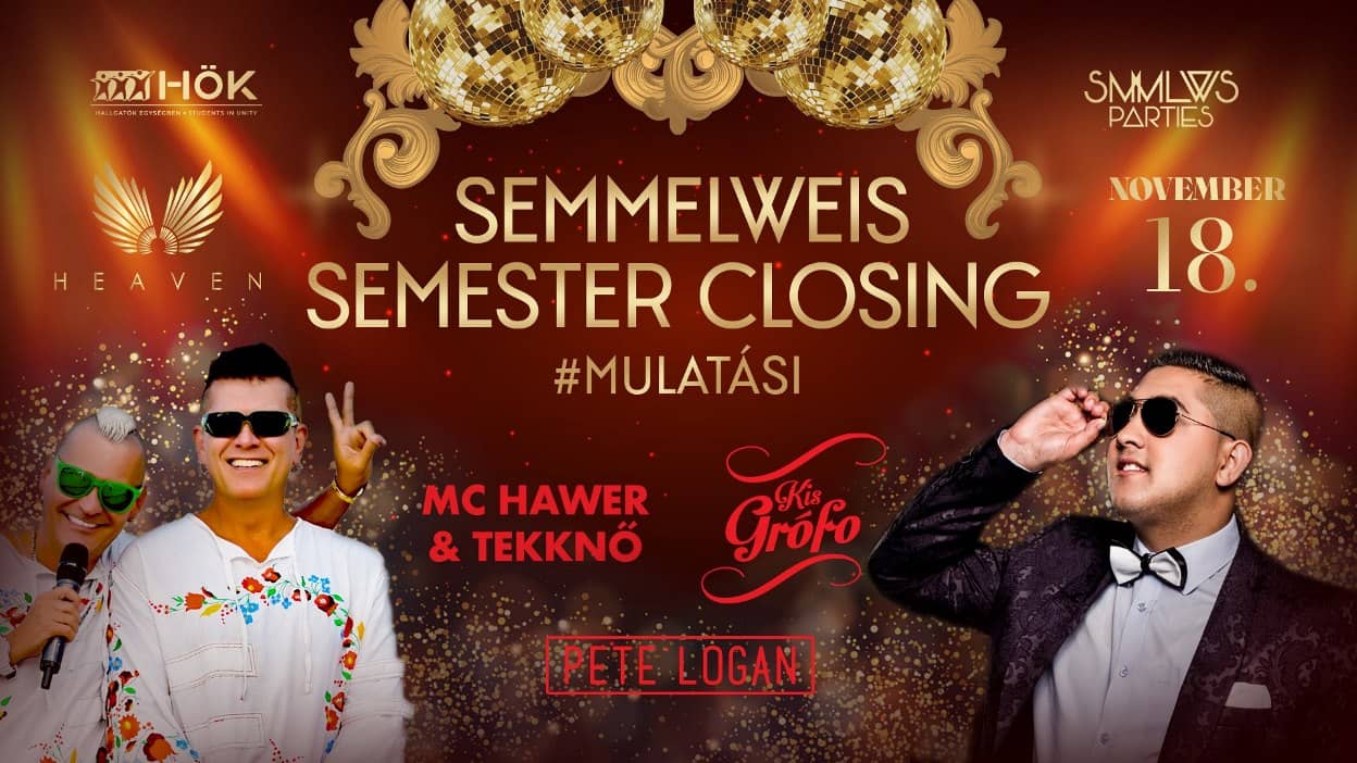 Semmelweis Semester Closing party 2021 Budapest - GOTRAVEL