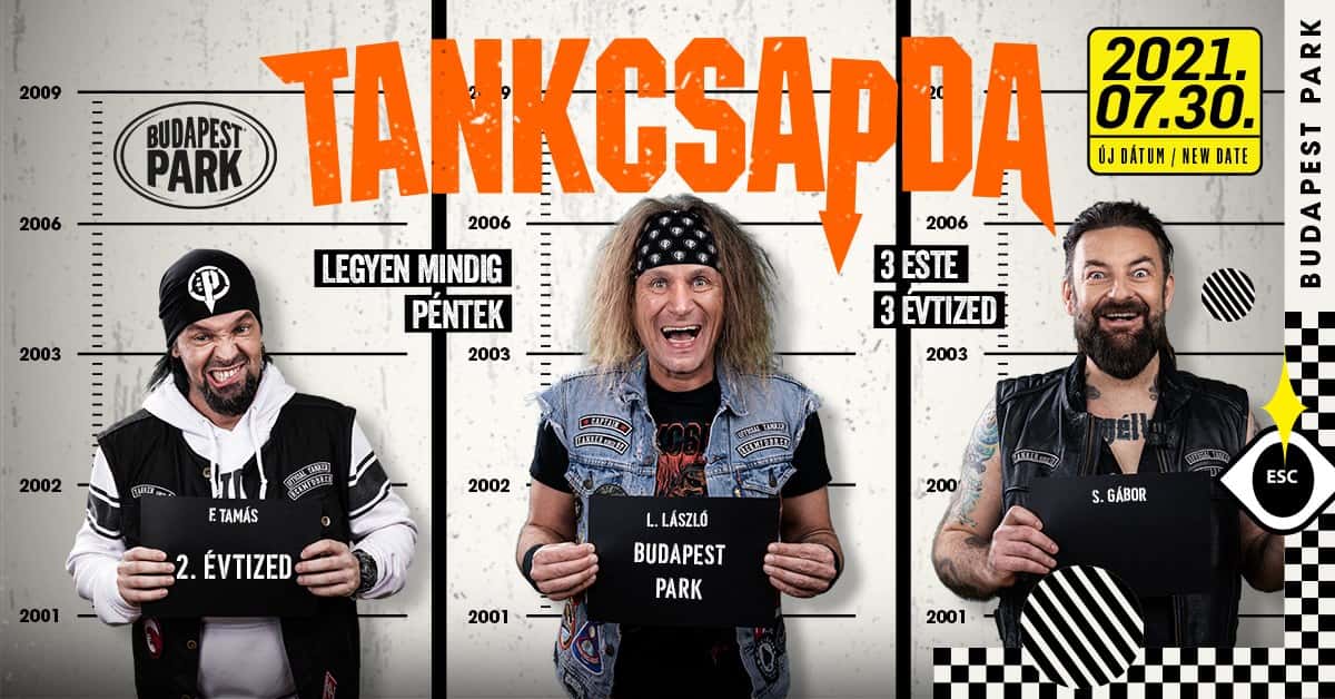 Tankcsapda - Második Évtized Koncert Budapest - GOTRAVEL