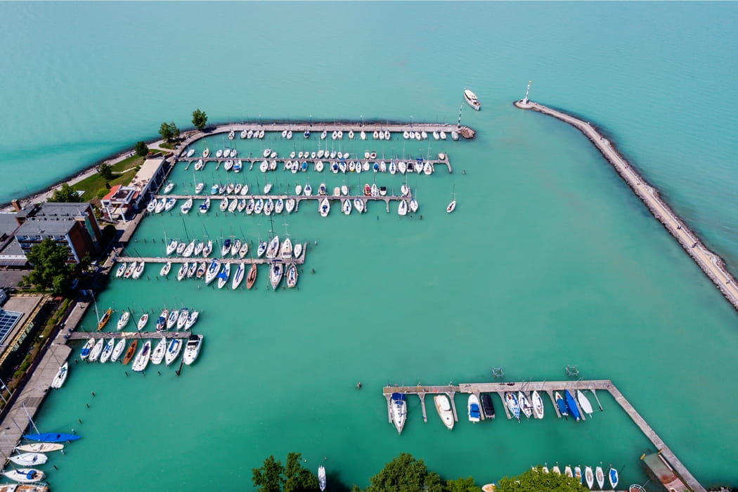 Siófok kikötő - hajóállomás - GOTRAVEL